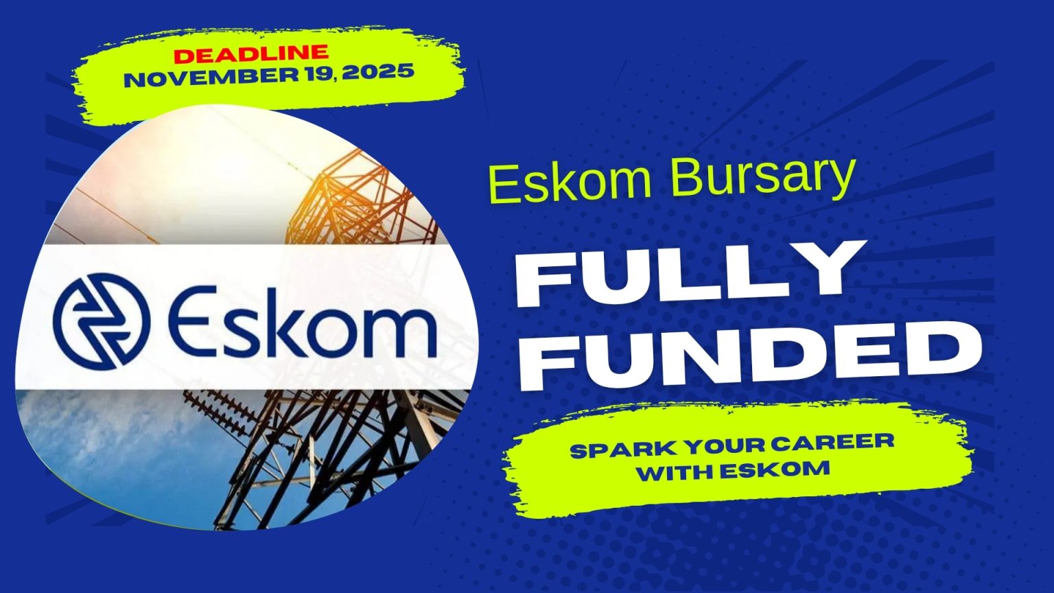 Eskom Bursary 2025 Online Application & Requirements