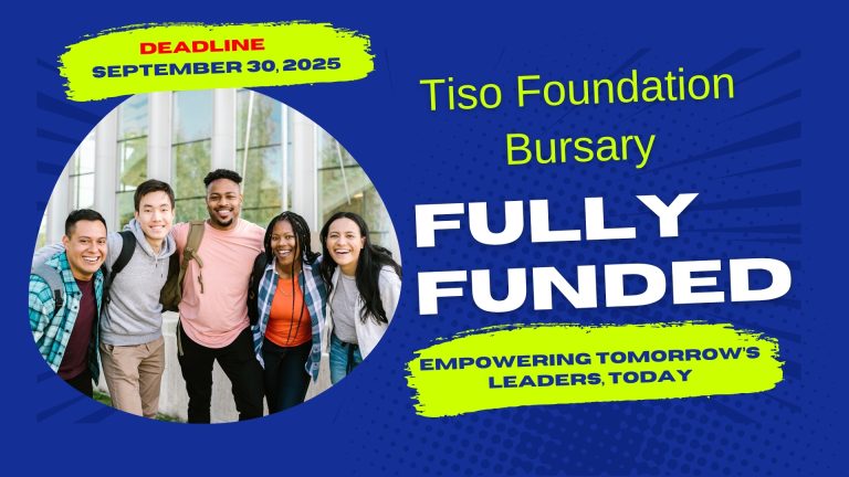 Tiso Foundation Bursary 2025 Requirements & Application