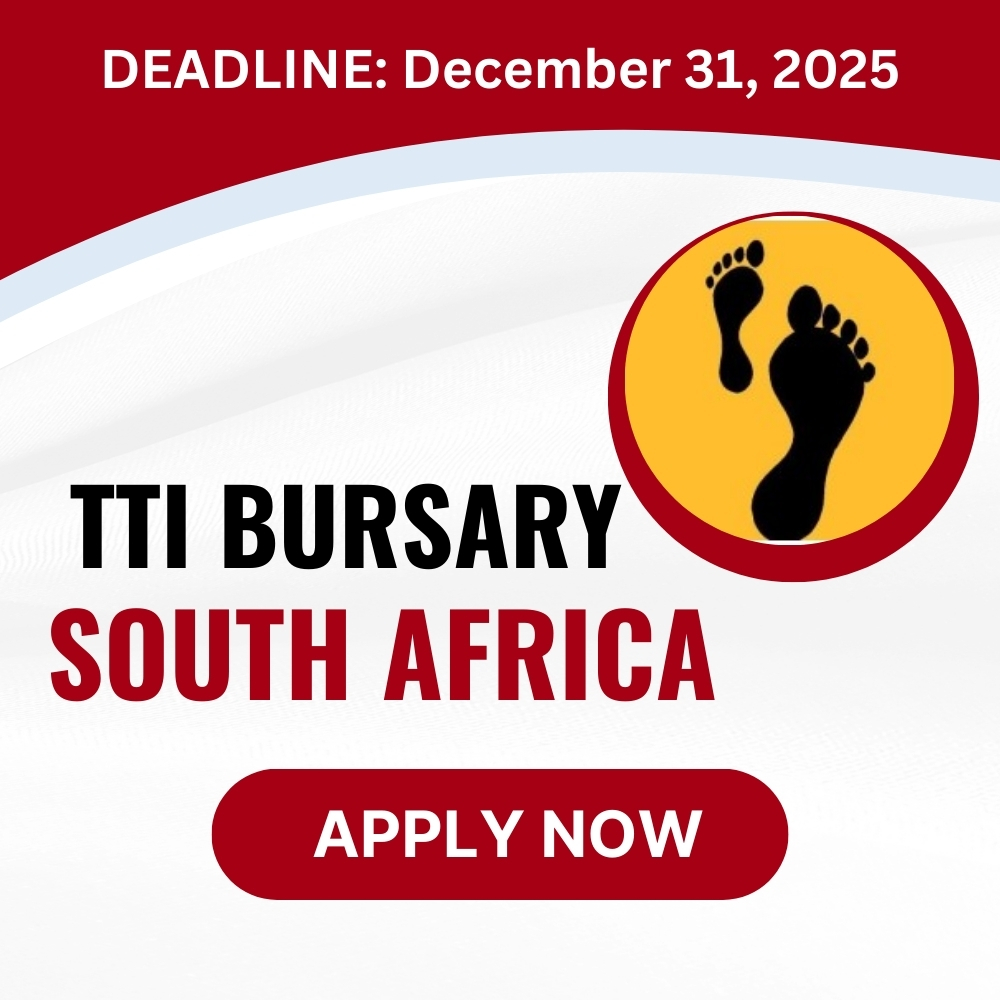 TTI Bursary | Online application and Dates for 2025