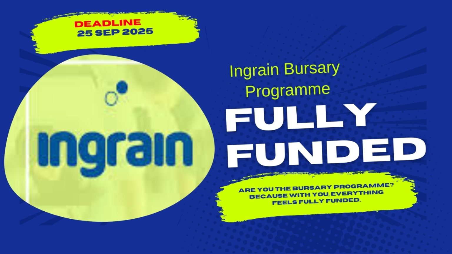 Ingrain Bursary Programme: Fueling Future Industry Leaders