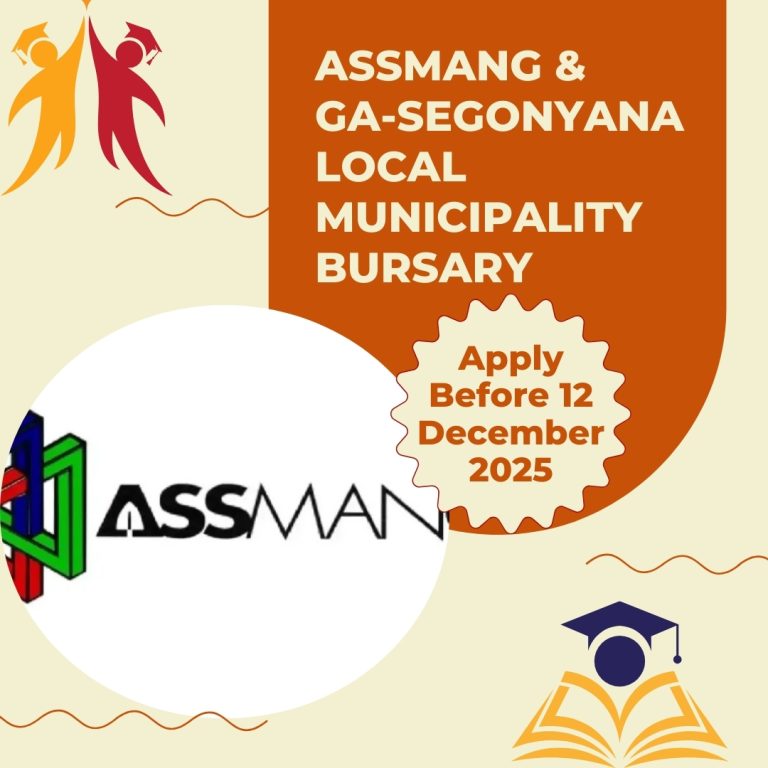 Assmang & Ga‑Segonyana Local Municipality Bursary 2026