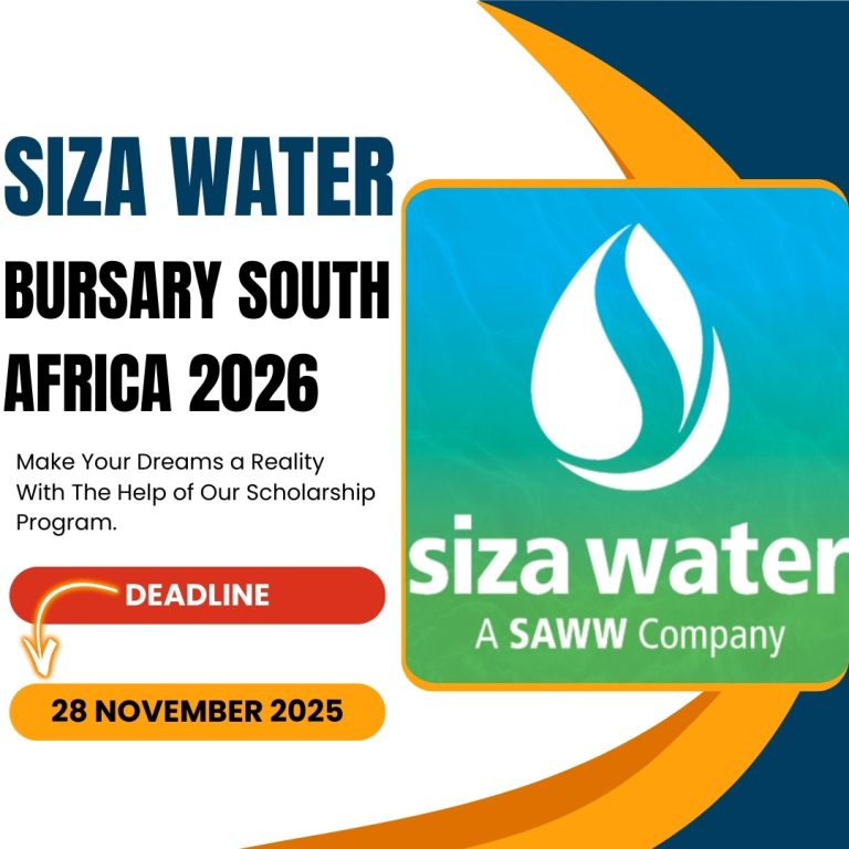 Siza Water Bursary South Africa 2026