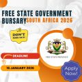 Free State Government Bursary South Africa 2026