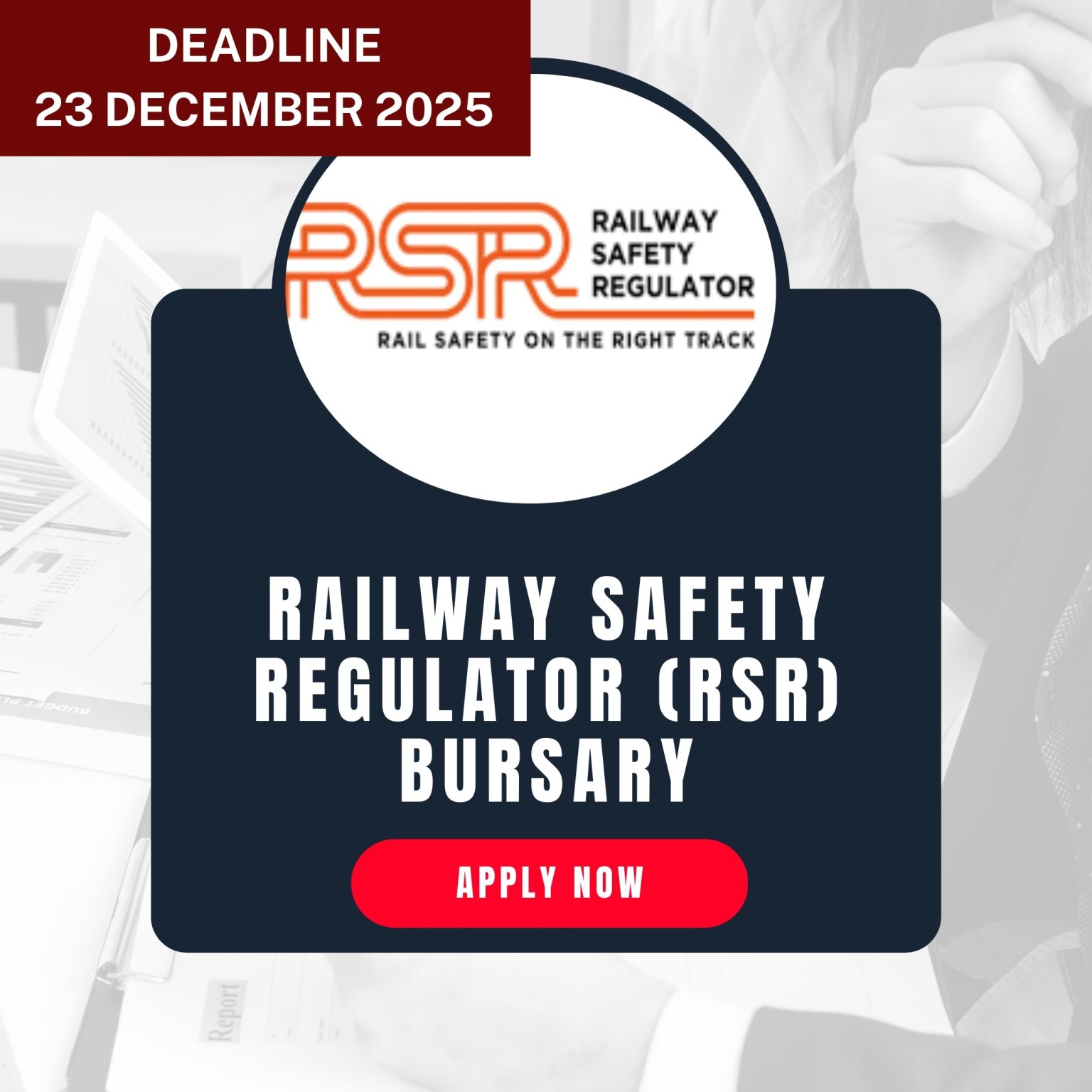 Railway Safety Regulator RSR Bursary South Africa Guide 2025