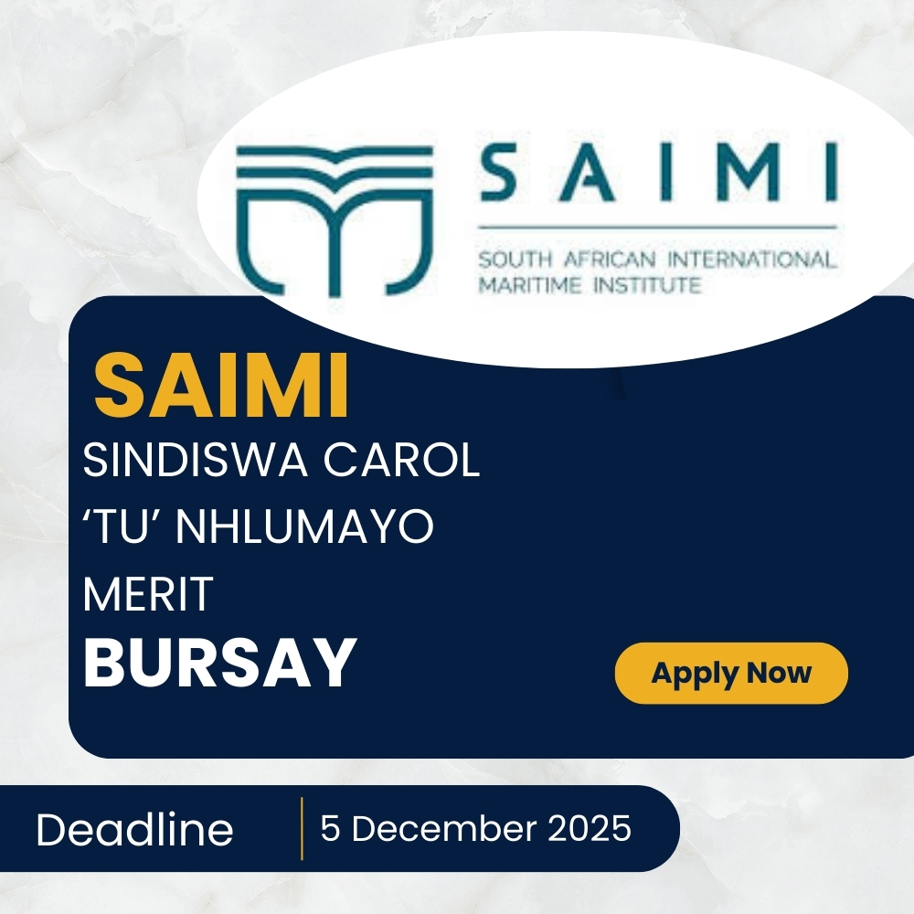 SAIMI Sindiswa Carol ‘Tu’ Nhlumayo Merit Bursary 2026